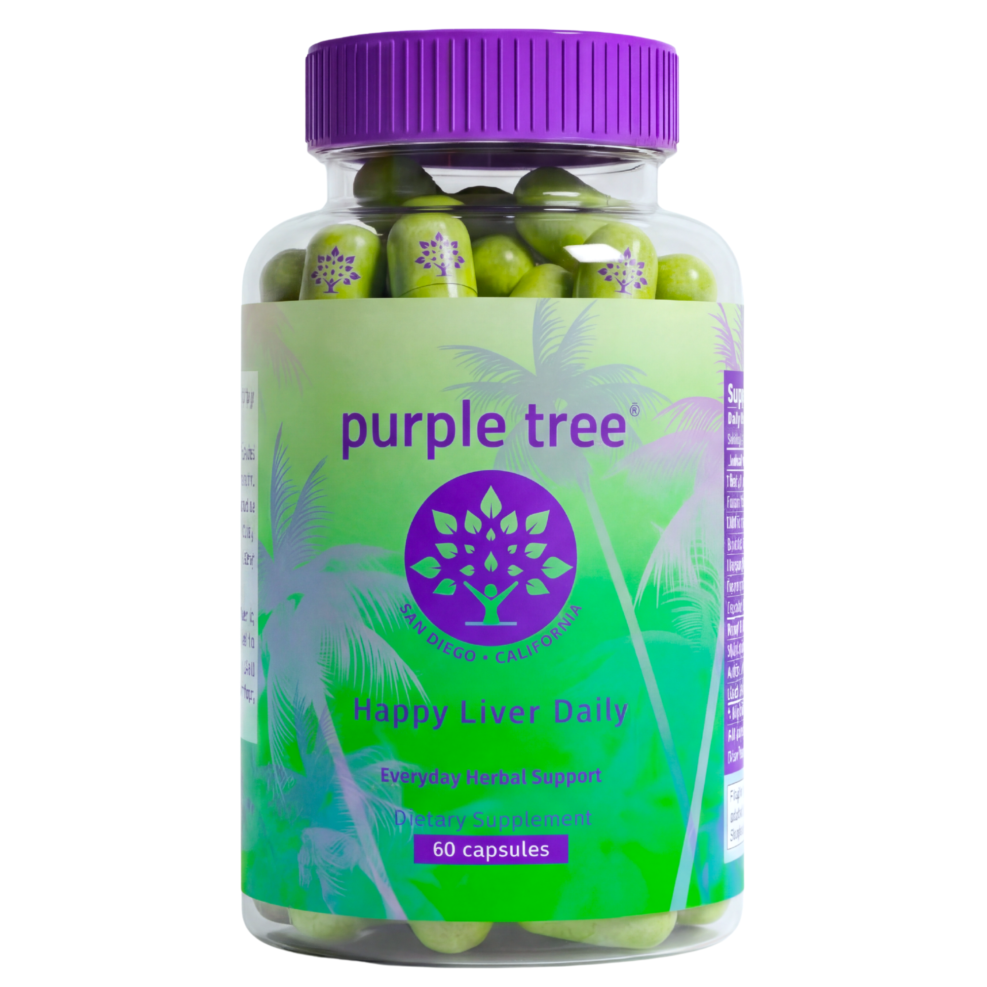 Happy Liver Daily | Liver Support Supplement with Liposomal Glutathione ...